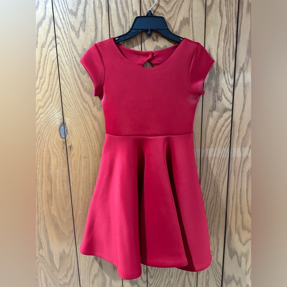iris & ivy | Dresses | Girls Red Skater Dress | Poshmark